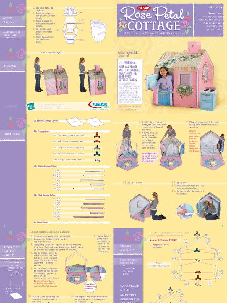 Rose Petal Cottage | Framing (Construction) | Building Materials | Free 30-day Trial | Scribd