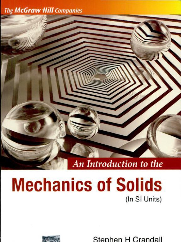 Mechanics of Solids Crandall | PDF