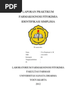 Laporan Praktikum Farmakognosi II Identifikasi Mikroskopik Simplisia | PDF | Pengembangan Diri ...