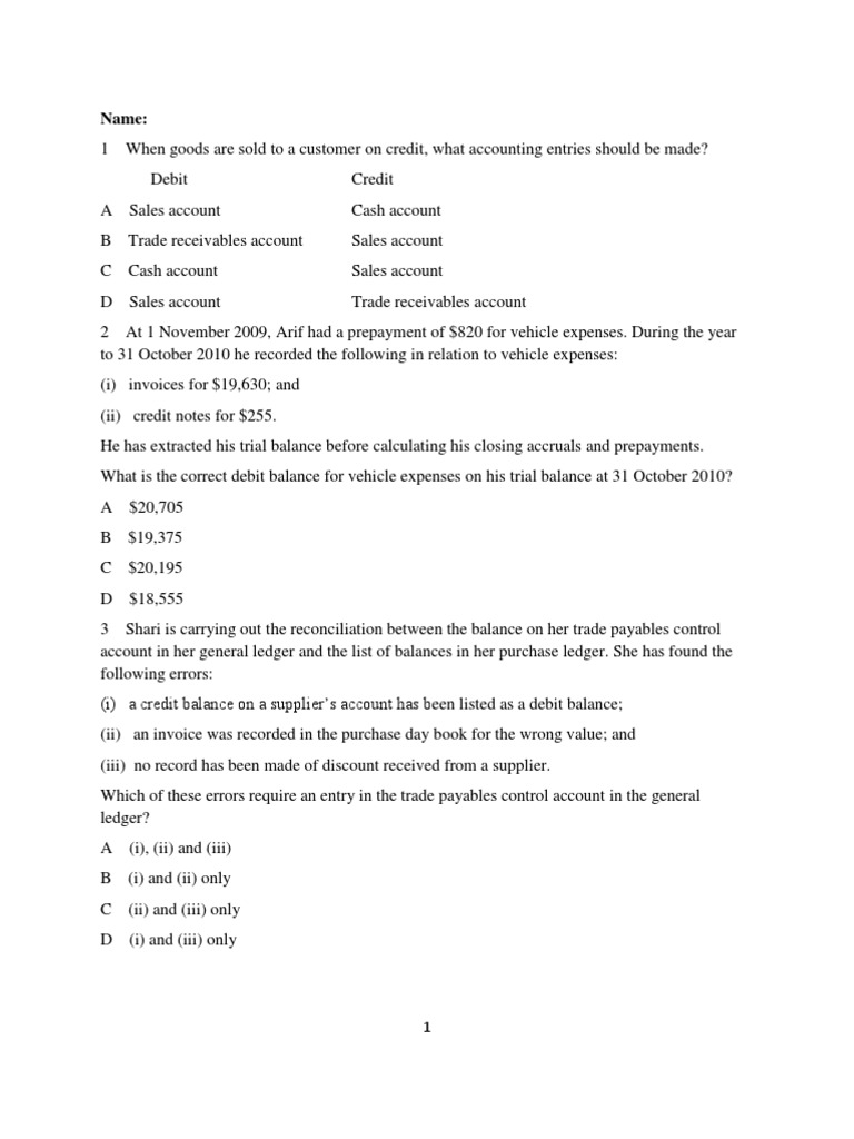 Fa2 Mock Test 2 | PDF | Corporate Jargon | Debits And Credits