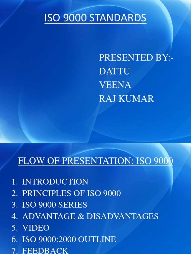 Iso 9000 | PDF | Iso 9000 | Quality Management System