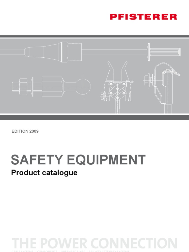 Overhead Line Electrical Safety Equipment Pfisterer | PDF | Insulator ...
