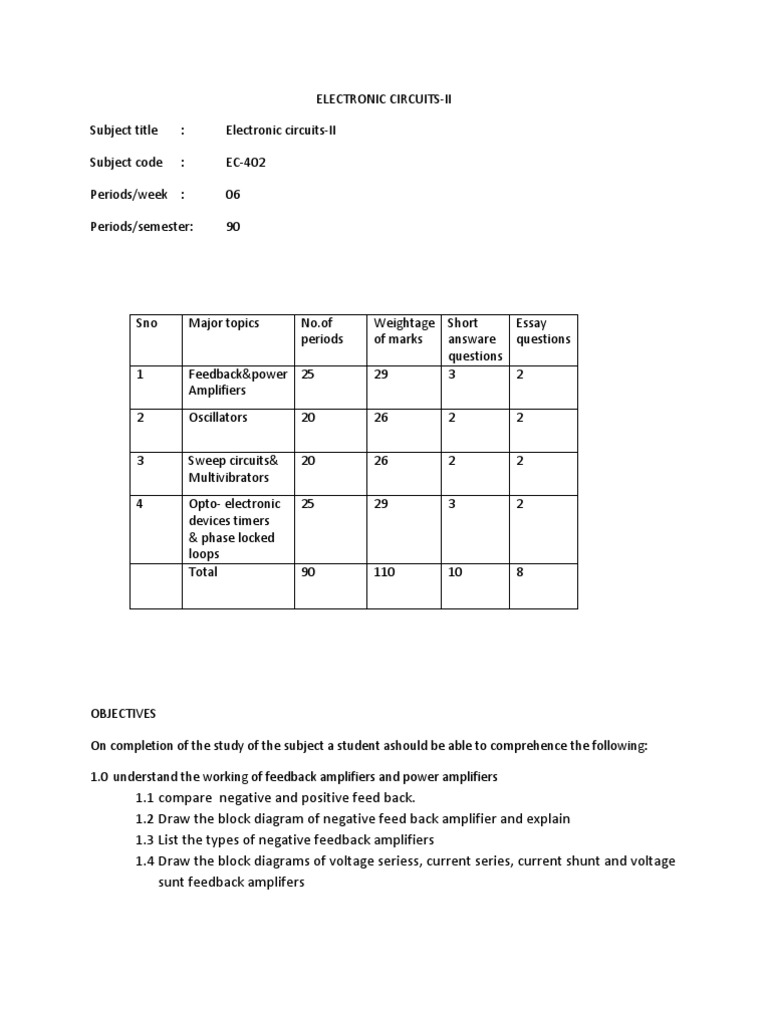 Ece 111 | PDF | Amplifier | Modulation