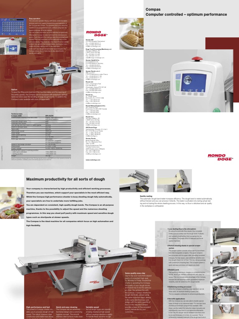 Rondo Compas | PDF | Flour | Dough