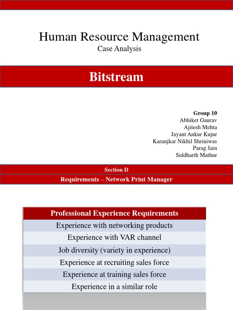 Bitstream Analysis | PDF