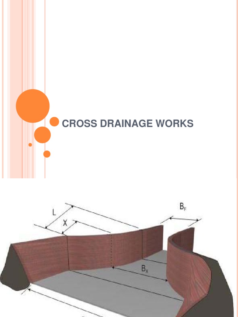 Cross Drainage Structures Guide | PDF | Canal | Discharge (Hydrology)