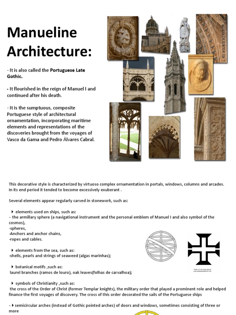 Manueline Architecture Unveiled | PDF