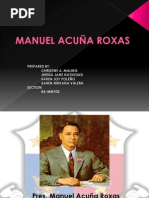 Manuel Roxas Programs | PDF