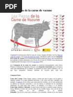 Partes de La Res | PDF | filete | Técnicas de cocina