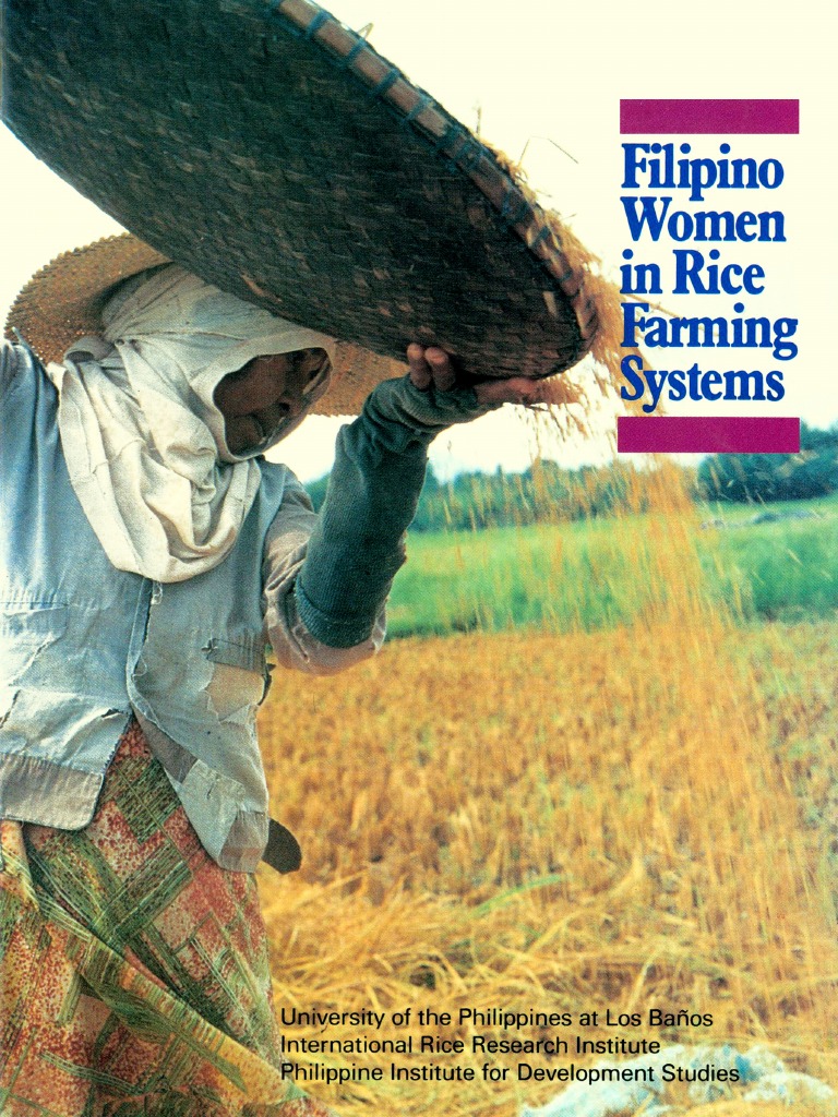 Women in Philippine Rice Farming | PDF | International Rice Research ...