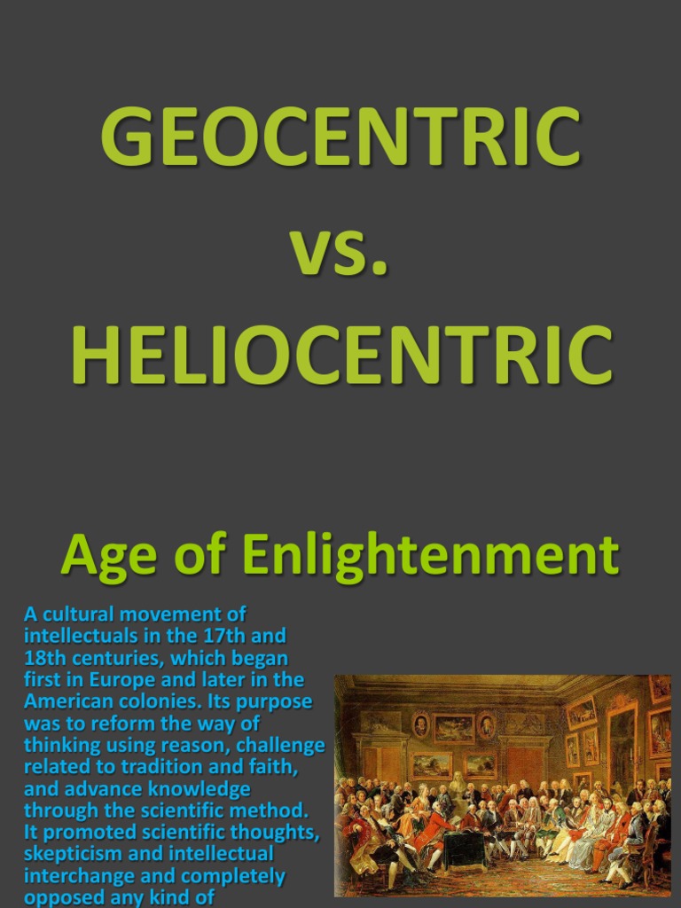 Heliocentric Vs Geocentric | Orbit | Galileo Galilei