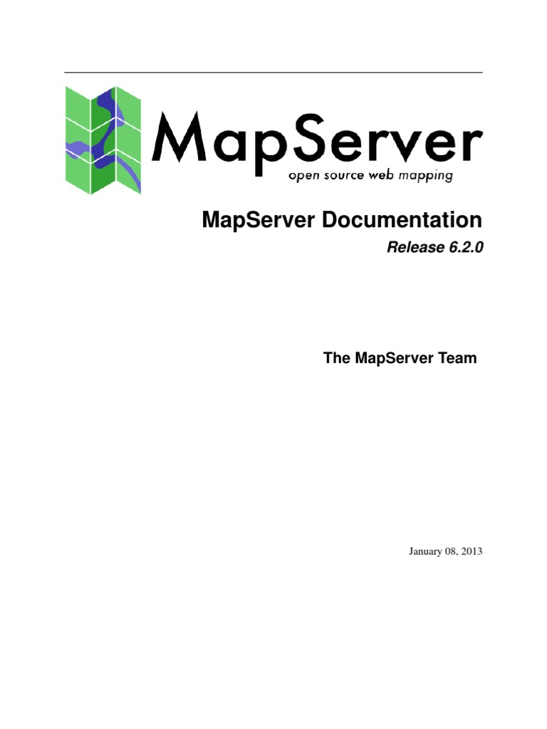MapServer 6.2.0 Documentation Guide | PDF | Microsoft Visual Studio | Php