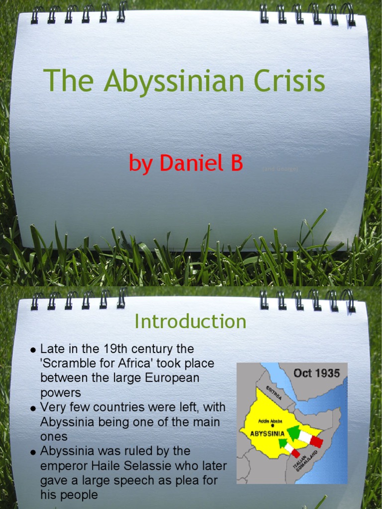 How The Italian Invasion of Abyssinia Affected The League Reputation ...
