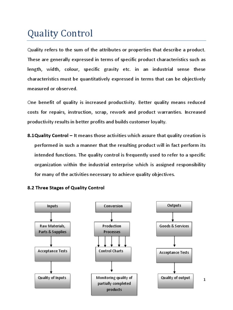 Statistical Quality Control | PDF | Sampling (Statistics) | Quality ...