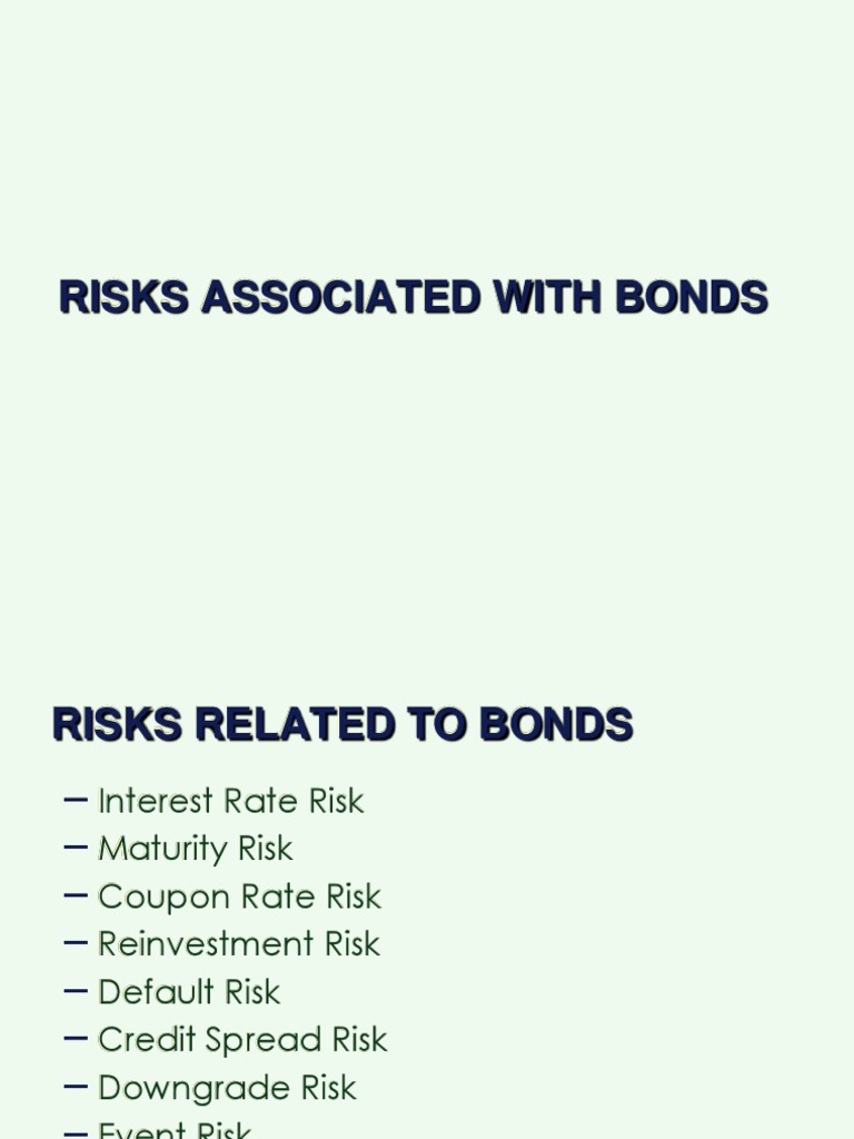 Bond Risks and Yield Curve Analysis | PDF | Bonds (Finance) | Yield ...