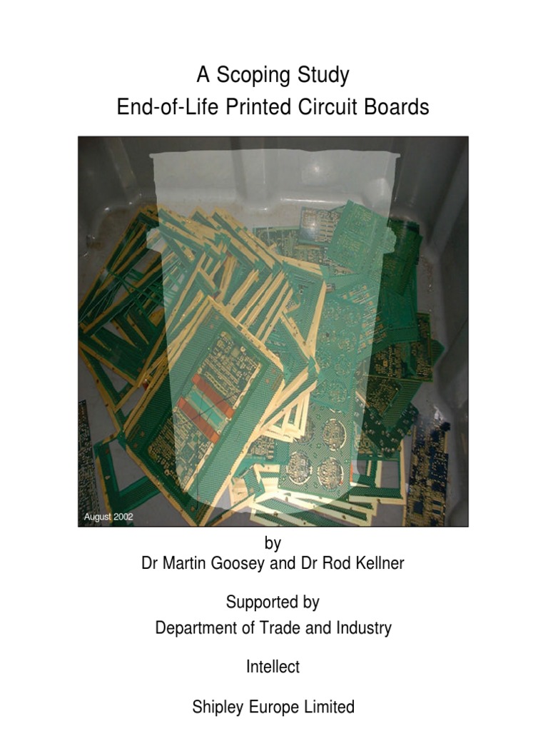 PCB Study | PDF | Scrap | Recycling