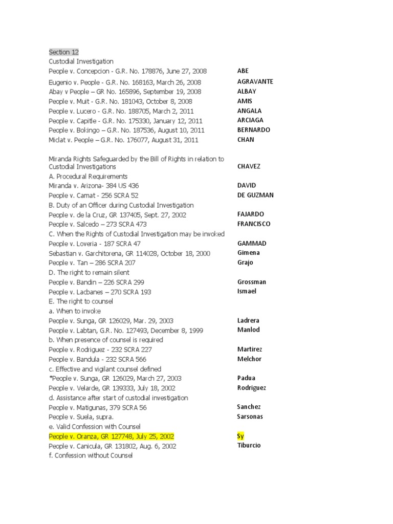 Consti Assign Case Sec 12-16 | PDF | Public Law | Government