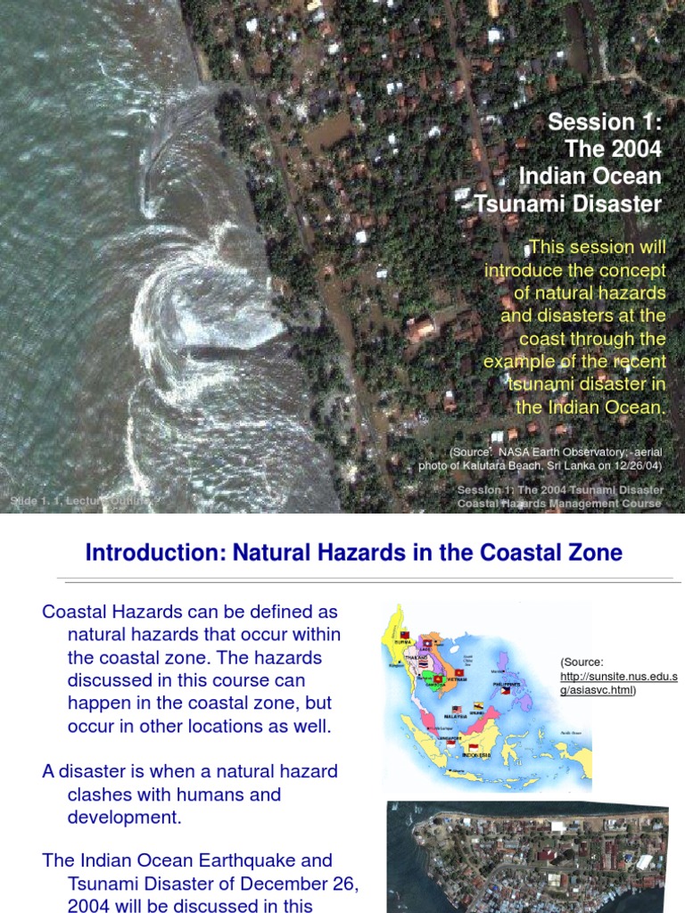The 2004 Indian Ocean Tsunami Disaster | PDF | Tsunami | Natural Hazards