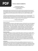 Appelbaum Criteria for Patient Capacity | PDF | Dementia | Medical ...