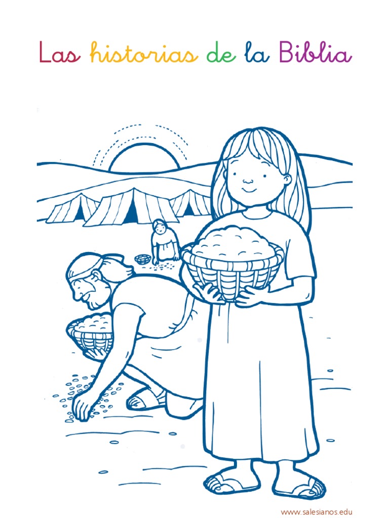 Historias Biblicas Para Colorear Gratis