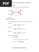 Chapter 12 Solutions PDF | PDF | Electrical Impedance | Force