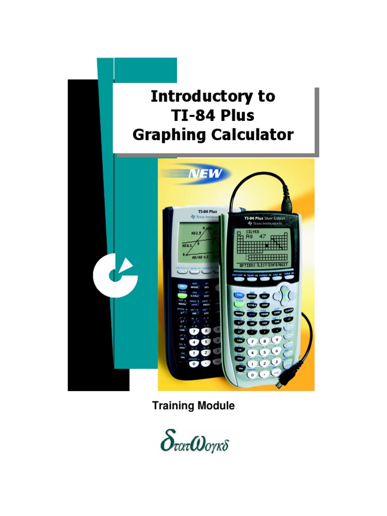 Introductory To TI-84 Plus Graphing Calculator | PDF | Cartesian ...