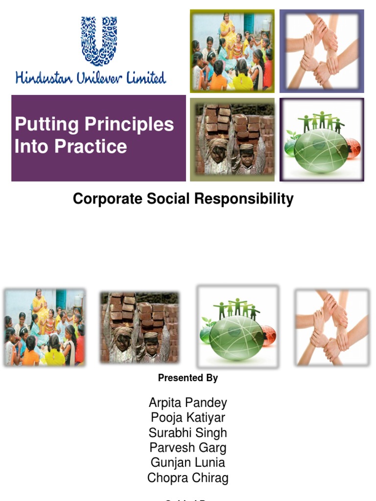 Putting Principles Into Practice: Corporate Social Responsibility | PDF ...