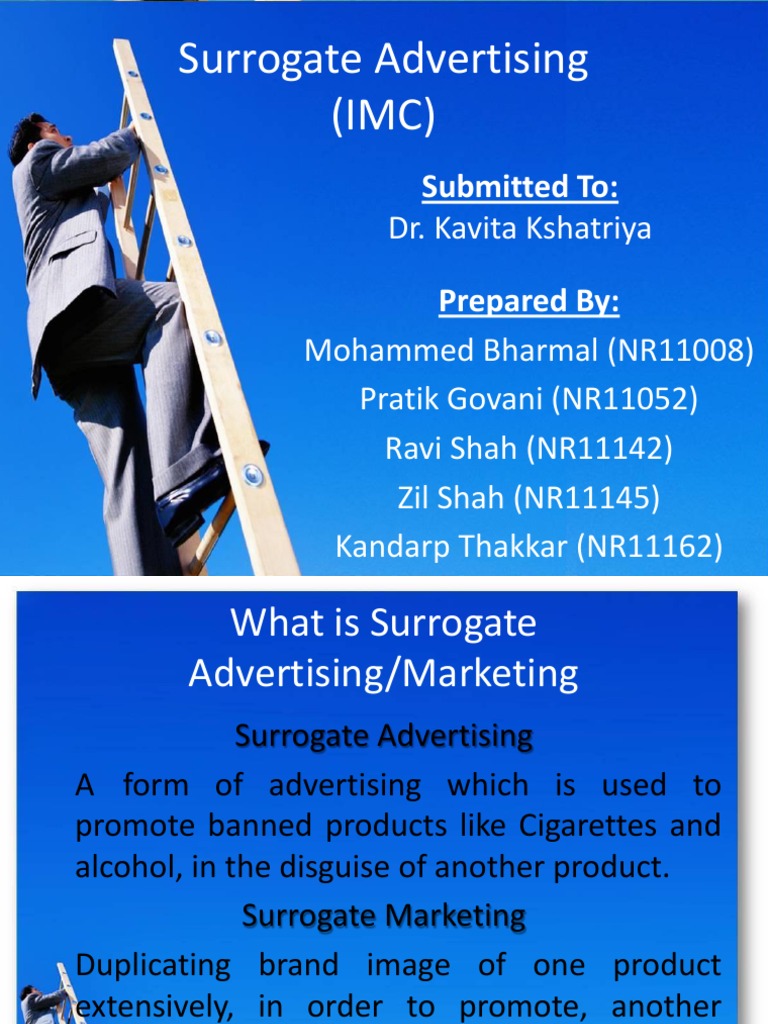 Surrogate Advertising | Advertising | Tobacco | Free 30-day Trial | Scribd