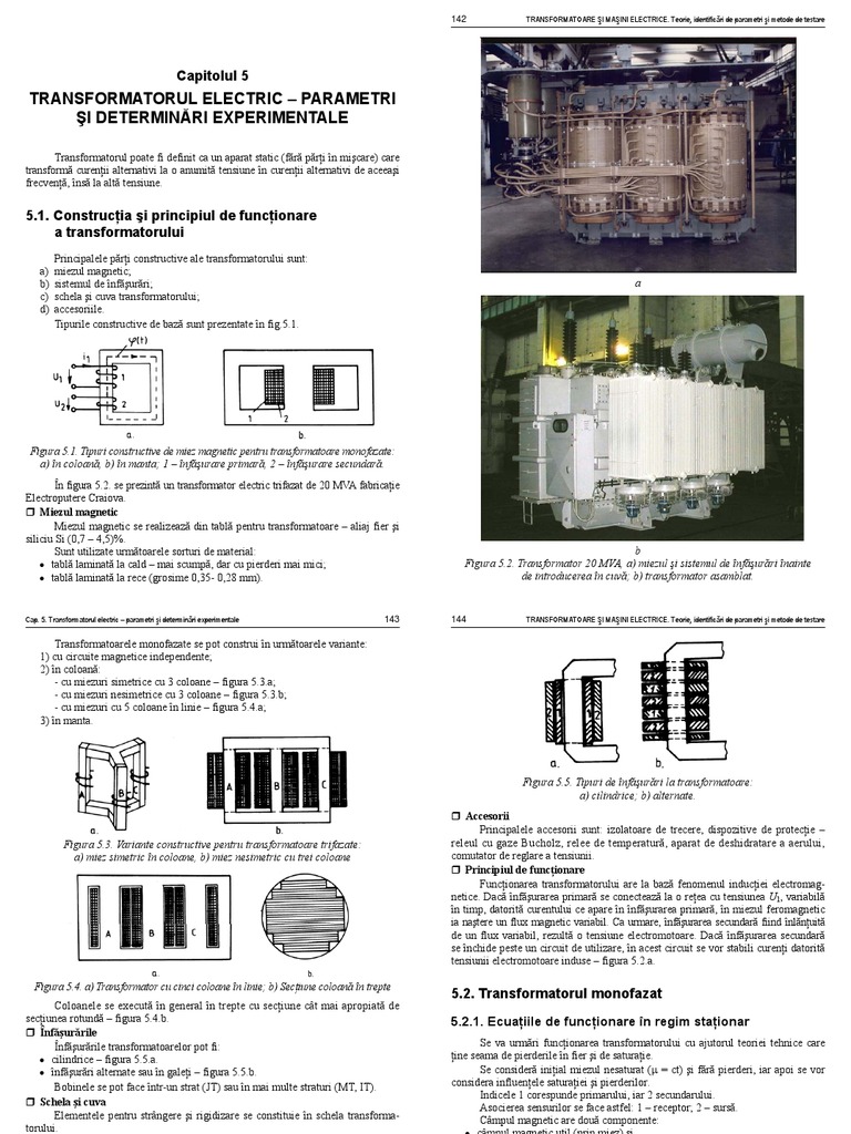 Transformatorul Electric | PDF
