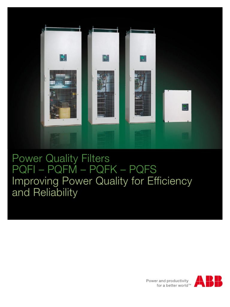 1SXP982003D0201 Active Filter Brochure | PDF | Ac Power | Capacitor