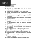 Computer Lab Checklists | PDF | Laptop | Personal Computers