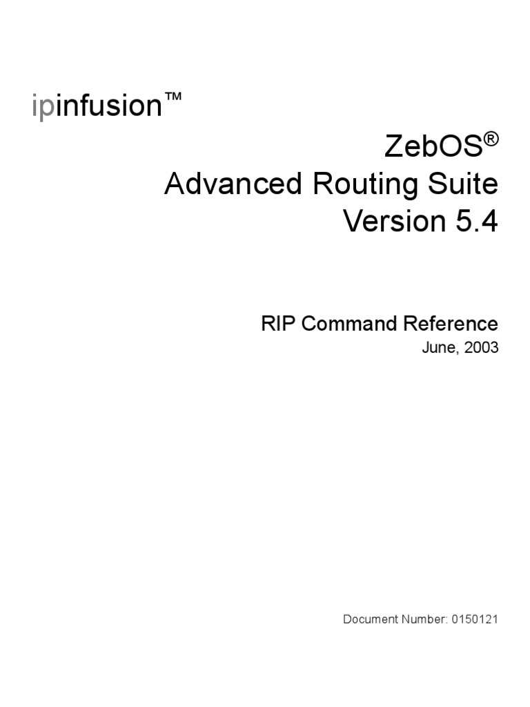 RIB Command | PDF | Command Line Interface | Routing