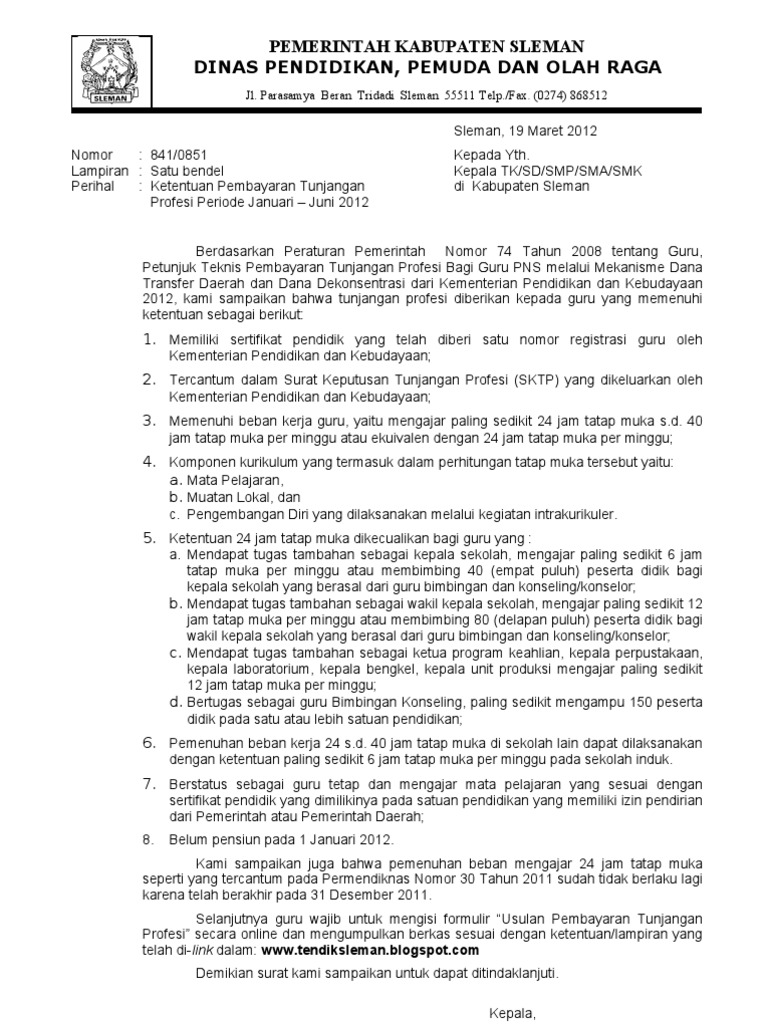 Ketentuan Berkas Dan Lampiran-Lampiran | PDF