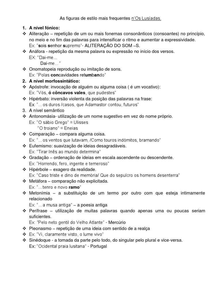 Figuras de Estilo | PDF