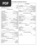A350-Normal Checklist | PDF | Aerospace | Transport