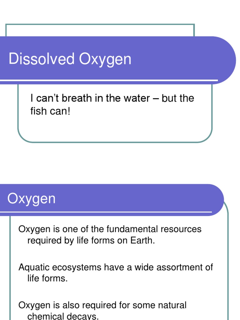 19 - Dissolved Oxygen | PDF | Solubility | Properties Of Water