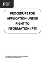 Maharashtra RTI Application Form PDF | PDF