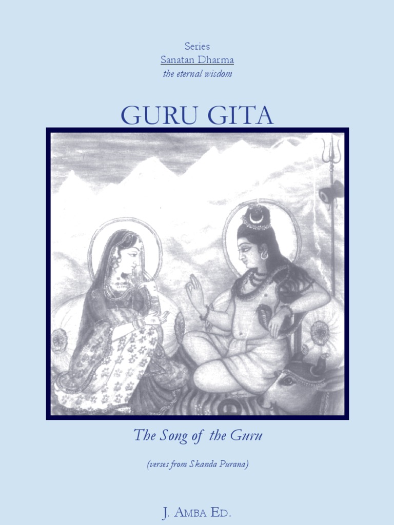 Guru Gita: The Song of The Guru | Download Free PDF | Guru | Shiva
