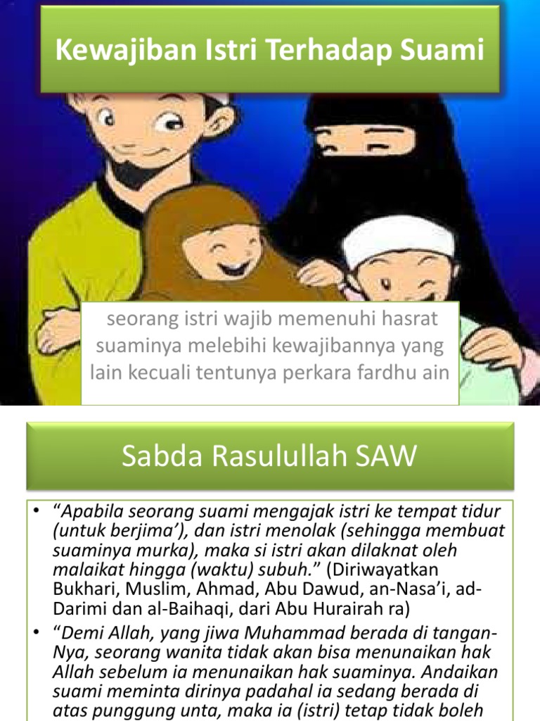 Kewajiban Istri Terhadap Suami | PDF | Agama & Spiritualitas | Gaya Hidup