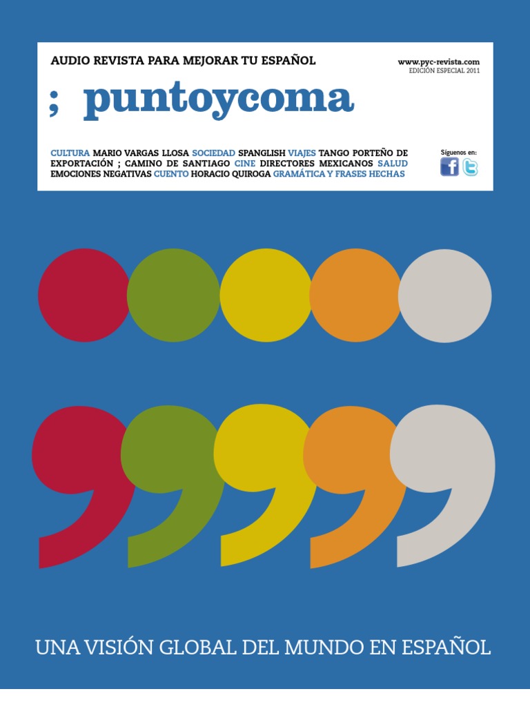 Punto y Coma - Edicion Especial 2011 | Lengua española | Gabriel García ...