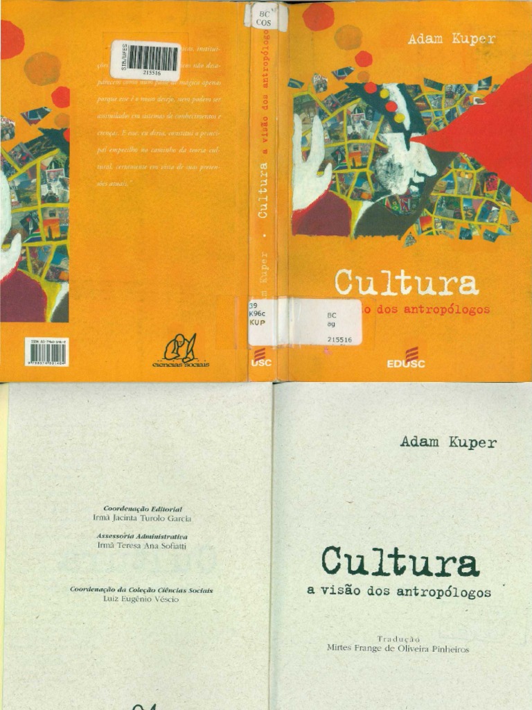 Adam Kuper Parte 1 | PDF | Antropologia | Raça (categorização humana)
