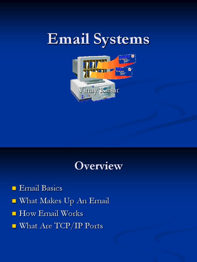 Understanding Email Systems and Protocols | PDF | Port (Computer ...