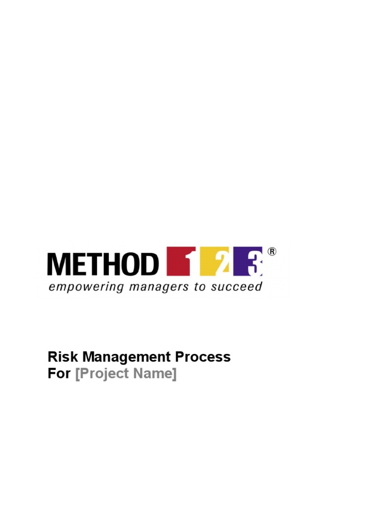 Template - Risk Management Process | PDF