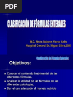 Formulas Poliméricas | PDF | Nutrición | Dieta y nutrición