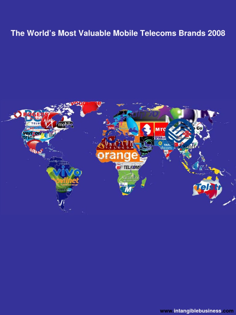 Telecom Brand Value Insights 2008 | PDF | At&T Mobility | Royalty Payment