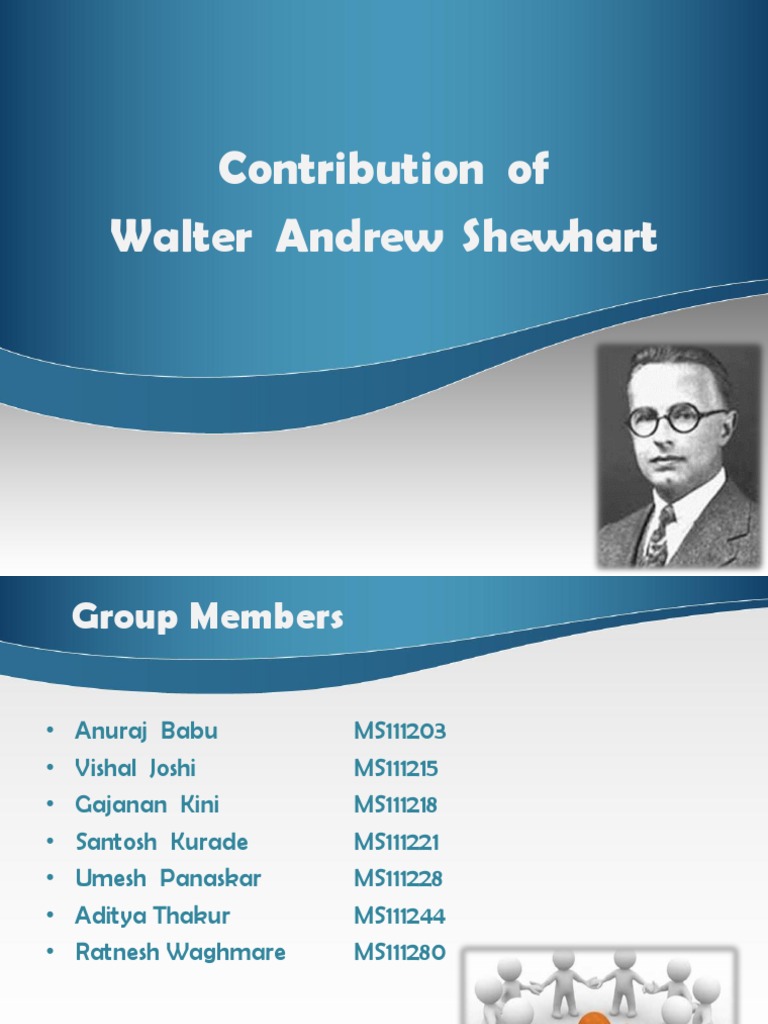 Shewhart's Impact on TQM and SPC | PDF