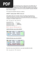 Differences Between MODIFY and UPDATE in ABAP | PDF | Computer Science ...