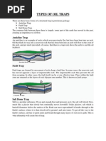 Oil Trap Types for Geologists | PDF | Petroleum Reservoir | Rock (Geology)