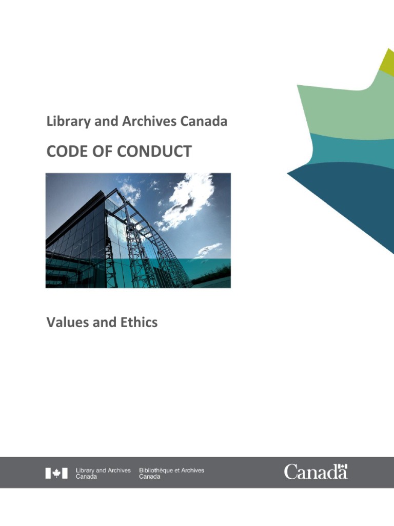 LAC - Code of Conduct - Values and Ethics | PDF | Conflict Of Interest ...