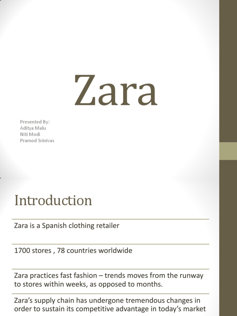 Zara Analytics | PDF | Retail | Inventory